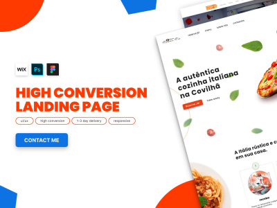 A high conversion landing page design for your business | Upwork