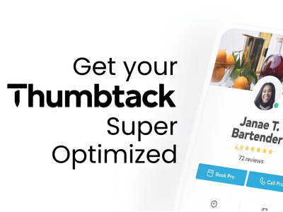 Full-stack ThumbTack PROFILE optimization service | Upwork