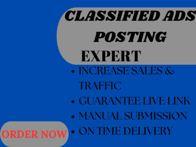 Post classified ads in top classified ad posting sites | Upwork