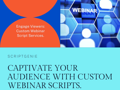 A captivating and converting webinar script or virtual meeting script ...