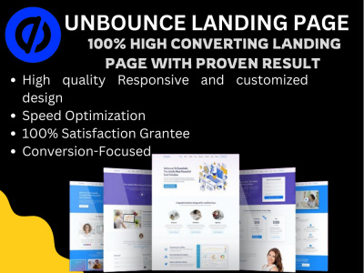 High-converting Unbounce landing page designs that drive real results | Upwork
