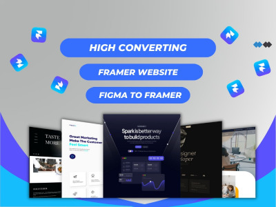 A modern framer website, framer ui, figma to framer, framer animation ...