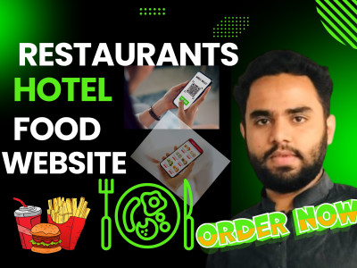 Professsinal restaurant food hotel website online ordering booking system | Upwork