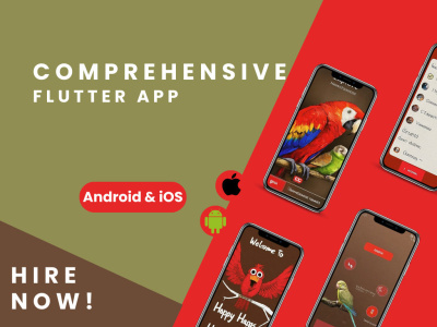 Comprehensive Flutter App for Android & iOS | Responsive Design | Flutter | Upwork