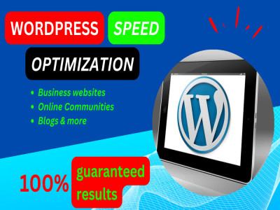Expert WordPress website speed optimization | Upwork