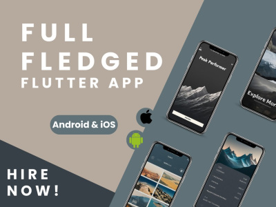 Full-Fledged Flutter App with High Quality Standards | Restful APIs ...