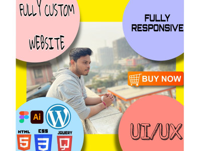 A fantastic fully custom website template with source code | Upwork