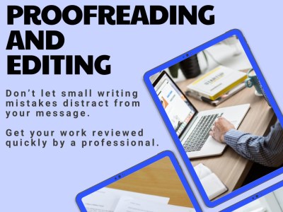 Proofreading and copy editing services to make your work shine. | Upwork
