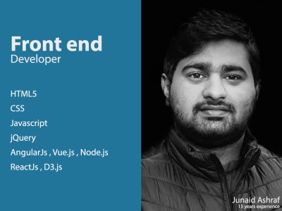 Front end development service for your website | Upwork