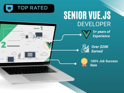 Vue Developer, Front-end Vue JS Web App, Vue.js | Upwork