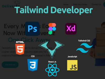Tailwind css designer | Figma/Adobe XD/PSD to Tailwind css| Front-End | Upwork