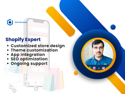 Shopify Store | Shopify Customization | Shopify Developer |Shopify Designer | Upwork