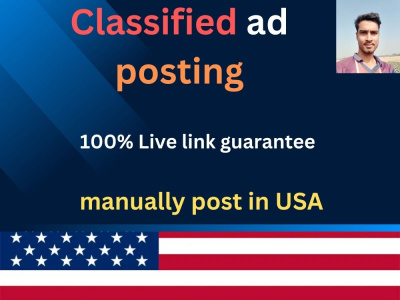 Classified ad posting in various site of USA | Upwork