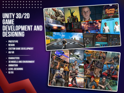 Top Quality Unity Game development & Design (2D & 3D) | Upwork