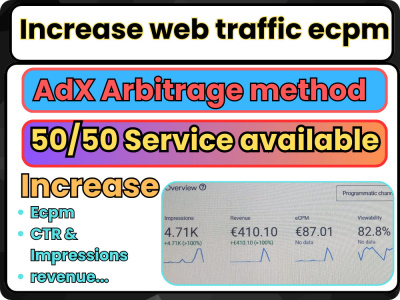 Increase web traffic and ecpm through adx arbitrage method | Upwork