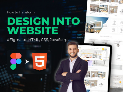 Design to HTML | XD to HTML | Figma to HTML| TailwindCSS | Bootstrap | Upwork