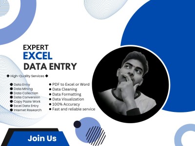 Fast Data Entry in Excel | Upwork