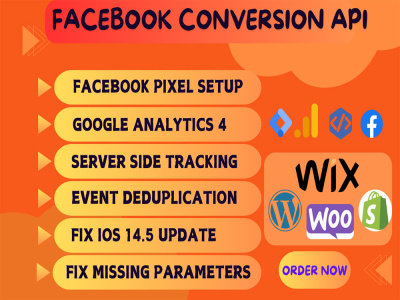 Setup or fix Facebook Meta Pixel Conversion API Server Side Tracking by GTM | Upwork