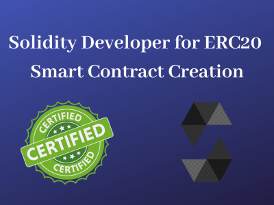 Solidity Developer for ERC20 Smart Contract Creation | Upwork