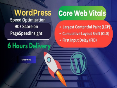 Wordpress core web vitals fast load time and boost website speed | Upwork