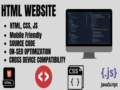 Fully functional website developed with HTML, CSS, JavaScript. | Upwork