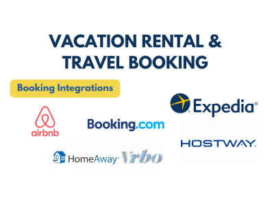 Vacation Rental travel Website with Airbnb Expedia Vrbo Booking ...