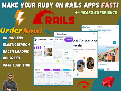 Optimized Rails | API enhancement | Elasticsearch | DB Queries optimization | Upwork