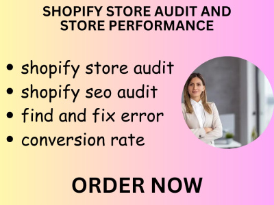 A shopify store audit and shopify performance | Upwork