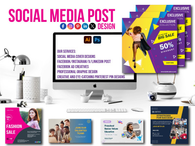 Amazing Social Media Posts for Facebook, Instagram, Linkedin, Twitter ...