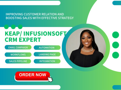 Infusionsoft/Keap Crm, Infusionsoft marketing expert Virtual Assistant ...