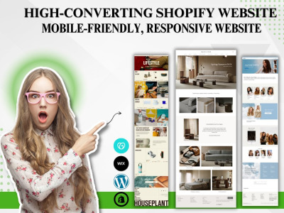 A responsive Shopify store, Shopify design, Mobile-friendly, Shopify SEO | Upwork