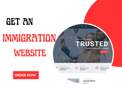 Modern, Professional & Responsive Immigration website | Upwork