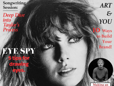 A beautifully designed magazine cover made to your liking. | Upwork