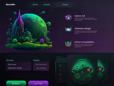 A Custom UI/UX Landing Page Design | Upwork