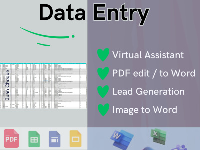 Data Entry | Lead Generation | Upwork