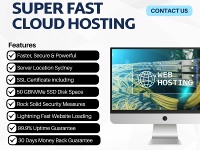 High Performance Cloud Hosting Australia: 50GB SSD, 2GB RAM, Free SSL &More | Upwork