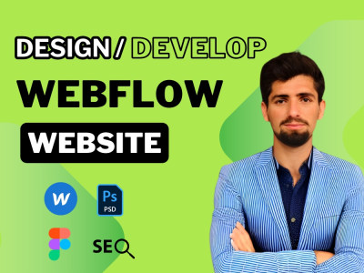 Design, redesign or develop responsive webflow website, figma to webflow | Upwork