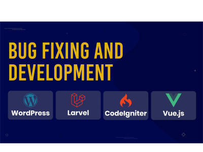 Bugs fixing in Laravel - CodeIgniter - VueJS - PHP - WordPress | Upwork