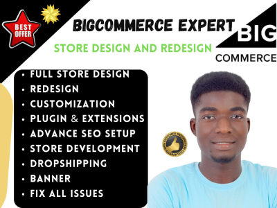 Bigcommerce eCommerce Design, Bigcommerce Store Setup | Upwork