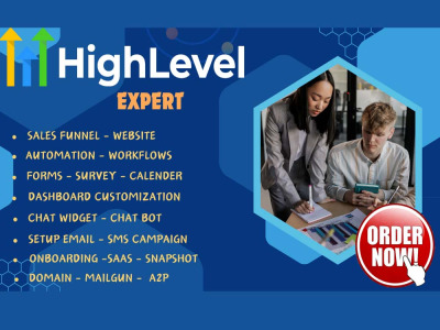 Expert Gohighlevel Virtual Assistant . Funnel , Website, Automation ...