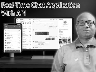 Real-Time Chat Application with API | Upwork