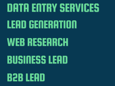 Data entry, lead generation, web research, file conversion etc. | Upwork