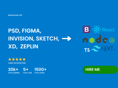 React Developer | PSD to React | Figma to React | Optimized | Pixel ...
