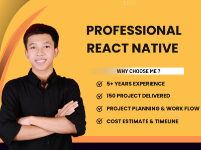 React Native Developer | React Native | Mobile App | Upwork