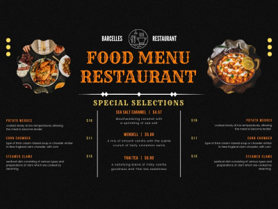 Amazing bar, food and restaurant menu design | Upwork