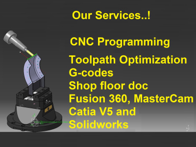 CNC Programming and Toolpath optimization service | Upwork