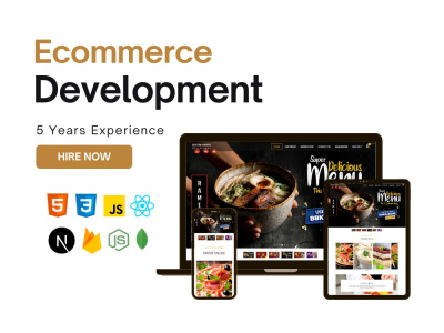 Fully functional ecommerce site custom design & development use mern stack | Upwork
