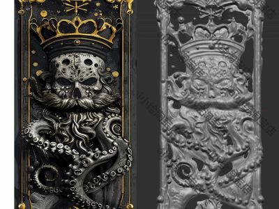 Grayscale map!Embossing!&Generation of relief grayscale maps by ai ...