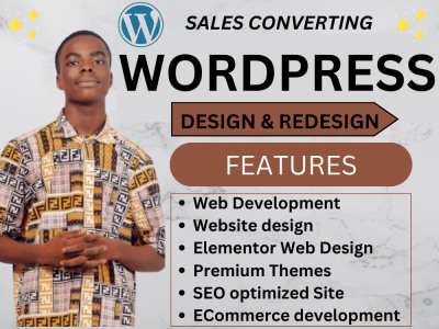 Wordpress design and develop impressive wordpress website developer ...