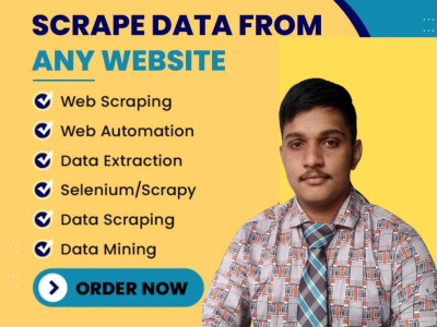 Python Data Mining/Extraction/ Web scraping from any source in Excel/CSV | Upwork